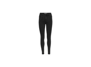 5714915000721 - NOISY MAY Skinny Jeans Callie Dark Grey Denim Unifarben Grau - Gr 25 x 32