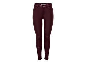 5715313907797 - JDY Highwaist Jeans New Thunder Windsor Wine Unifarben Lila - Gr XS x 34