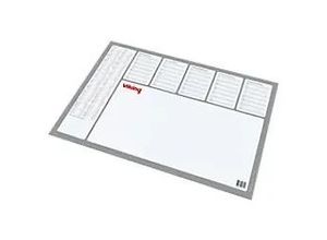 8717868203154 - Schreibtisch-Kalender 2024 2025 Papier Weiß 525 x 375 cm 30 Blatt