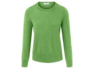 4061389518711 - Rundhals-Pullover aus 100% SUPIMA®-­Baumwolle grün 38