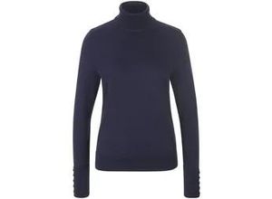 4061389924185 - Rollkragen-Pullover aus 100% SUPIMA®-Baumwolle blau 50