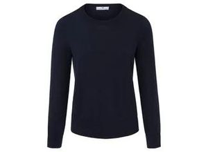 4061389120396 - Rundhals-Pullover aus 100% SUPIMA®-­Baumwolle blau 42