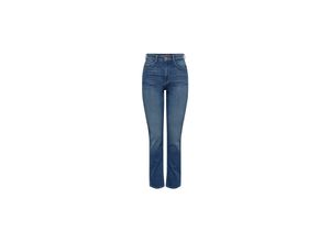 5715322368398 - JDY Straight Jeans Melisa Medium Blue Denim Unifarben Blau - Gr XS x 32