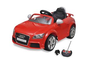 8718475931409 - Vidaxl - Aufsitzauto für Kinder Audi tt rs mit Fernsteuerung Rot 998459