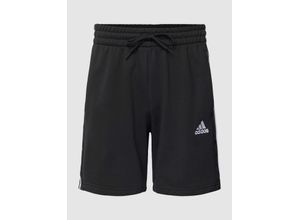 4066745317427 - adidas M 3 Stripes French Terry Short Herren Shorts (Schwarz L ) Isolierkannen