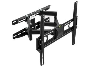 4260435994114 - TV Wandhalterung neigbar schwenkbar für 32 (81cm) bis 55 (140cm) VESA max 400x400 bis 60kg - schwarz