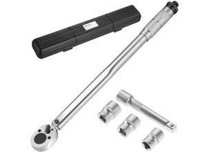 4061173066336 - tectake® Drehmomentschlüssel-Set 5-teilig 28-210 Nm inklusive Hartschalenkoffer