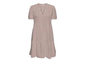 5715418482472 - ONLY Minikleid Nora Adobe Rose Ocean stripe Gestreift Pink - Gr L