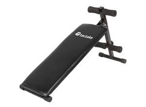 4260182879146 - Tectake - Sit Up Bank klappbar - Bauchtrainer Bauchmuskeltrainer Trainingsbank - schwarz