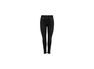 5715363793579 - ONLY Ankle Jeans Blush Washed Black Denim Unifarben Schwarz - Gr S x 32