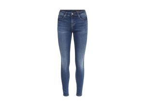 5715100312438 - NOISY MAY Skinny Jeans NMLUCY Medium Blue Denim Unifarben Blau - Gr 25 x 32