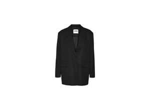 5715365214058 - NOISY MAY Klassischer Blazer Milla Black Unifarben Schwarz - Gr XS