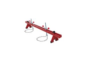 4260182878194 - tectake® Motorbrücke Belastbarkeit 500 kg flexible Breiteneinstellung inklusive rutschfeste Gummischoner