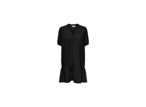 5715414473894 - JDY Shirtkleid Theis Black Unifarben Schwarz - Gr XS