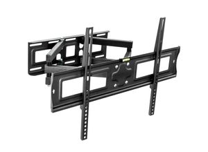 4260397651254 - TV Wandhalterung neigbar schwenkbar für 32 (81cm) bis 65 (165cm) VESA max 600x400 bis 120kg - schwarz