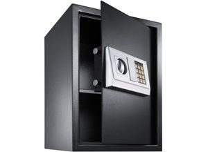 4260182873533 - tectake® Elektronischer Safe mit Doppelbolzen-Verschlusssystem wählbarer Sicherheitscode und 2 Schlüssel zur Notöffnung 50 x 35 x 345 cm