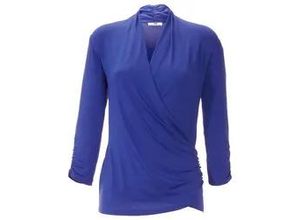 4061389312029 - V-Shirt 3 4 Arm blau 36