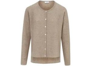 4061389182318 - Strickjacke aus 100% Schurwolle beige 36