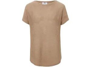 4061389345317 - Pullover aus 100% Leinen 1 2 Arm beige 36