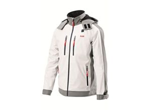 4030293234307 - Akku-Heizjacke Softshell tj White 108 180 Men ohne Akkus Ladegerät Ausführung 511978 Größe 3XL - Flex