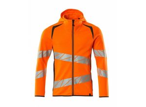 5711074878338 - Sweatshirt mit Kapuze moderne Passform Kapuzensweatshirt Gr 3XL hi-vis orange dunkelanthrazit - Mascot