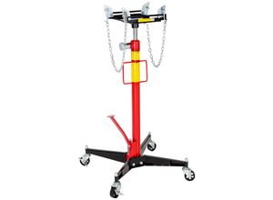 4260490484667 - tectake® Getriebeheber Belastbarkeit 500 kg flexible Breiteneinstellung Standfestes Fußkreuz mit 4 Lenkrollen