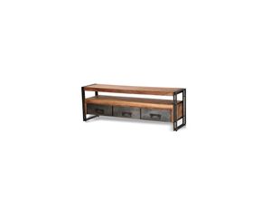 4059865163265 - Lowboard Panama Akazie Kommode Sideboard TV Fernseher Hifi Wohnzimmer Schrank