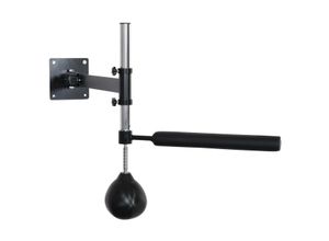 4251774945608 - Speedboxen-Trainer mit Reflexstange schwarz 79L x 72B x 20H cm boxgestell spinning bar boxing reflexstange höhenverstellbar