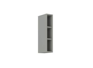 4260304595299 - Hängeschrank Regal 15 cm Bianca Grey Rose - Grau Küchenzeile Küchenblock