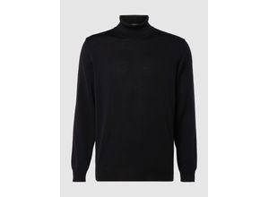 4026399050699 - Übergröße  Maerz Rollkragen-Pullover in Schwarz