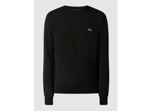 3666354905391 - LACOSTE Sweatshirt Herren Baumwolle schwarz Uni & Uninah