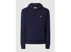 3666354875564 - LACOSTE Hoodie Herren Baumwolle blau Uni & Uninah