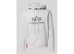 4059146555215 - Hoodie mit Label-Print Modell BASIC