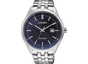 Image of Solaruhr CITIZEN "BM7251-53L" Armbanduhren blau (silberfarben) Herren Solaruhren Armbanduhr, Herrenuhr