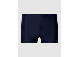 4007066059832 - Bade-Retroshorts Wirkware recycelt seitliche Streifen admiral - Nautical Active für Herren 456789