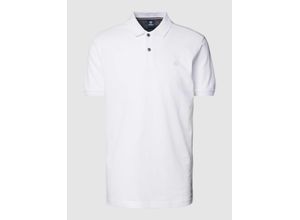 4042767687731 - Slim Fit Poloshirt mit Logo-Stitching