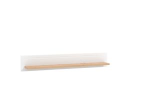 4067601166265 - Wandregal HOME AFFAIRE Valencia Regale Gr B H T 146 cm x 24 cm x 195 cm braun (artisan eiche weiß matt) Hängeregale