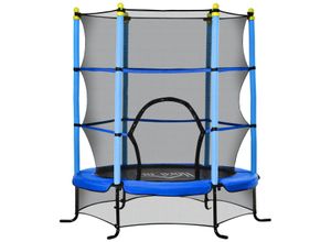 4251774941006 - Trampolin mit Sicherheitsnetz Ø163 x H163 cm kinder gartentrampolin mit sicherheitsnetz randabdeckung