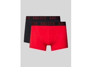 9009984230008 - Boxershorts mit elastischem Label-Bund im 2er-Pack