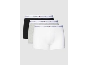 8720643551067 - Regular Fit Trunks mit elastischem Label-Bund im 3er-Pack