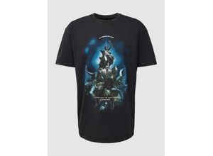 4066051070344 - T-Shirt mit Motiv- und Statement-Print Modell PUISSANCE LA MER