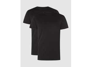 4048647909146 - JOCKEY® T-Shirt 2er-Pack Rundhalsausschnitt für Herren schwarz M