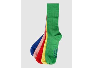 7333102541977 - 5er-Pack Color Smash Crew Socken Geschenk-Set in Blau | 7333102541977