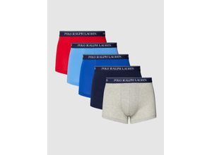 3616533114588 - - 5er-Pack Unterhosen in Grau Blau Rot Marineblau mit Logo-Bund-Bunt