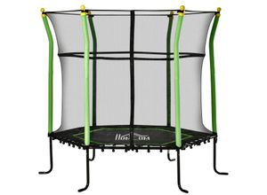 4251774933964 - Trampolin mit Sicherheitsnetz Ø162 x H1635 cm kinder gartentrampolin mit sicherheitsnetz randabdeckung