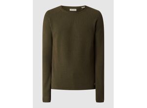 5714487468424 - Jack & Jones Essentials - Pullover mit Raglanärmeln in Khaki-Grün