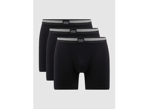 4048647741166 - JOCKEY® Boxershorts 3er-Pack Stretch für Herren schwarz S