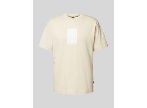 4063542279460 - T-Shirt mit Statement- und Label-Print Modell Tessin