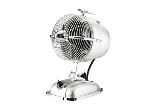 4024397346677 - CasaFan Retrojet Tischventilator 24 W (Ø x H) 182 cm x 32 cm Silber Chrom