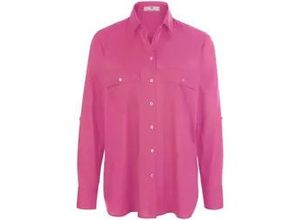 4065691375956 - Bluse Hemdkragen pink 42